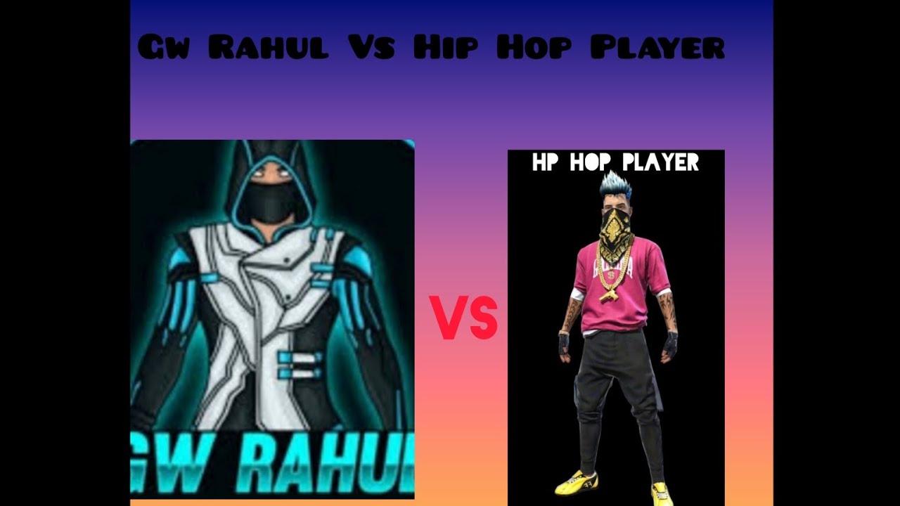 GW RAHUL VS HIP HOP PLAYER| 1VS1 CUSTOM JOD LEVEL GAMEPLAY || FREE FIRE ...