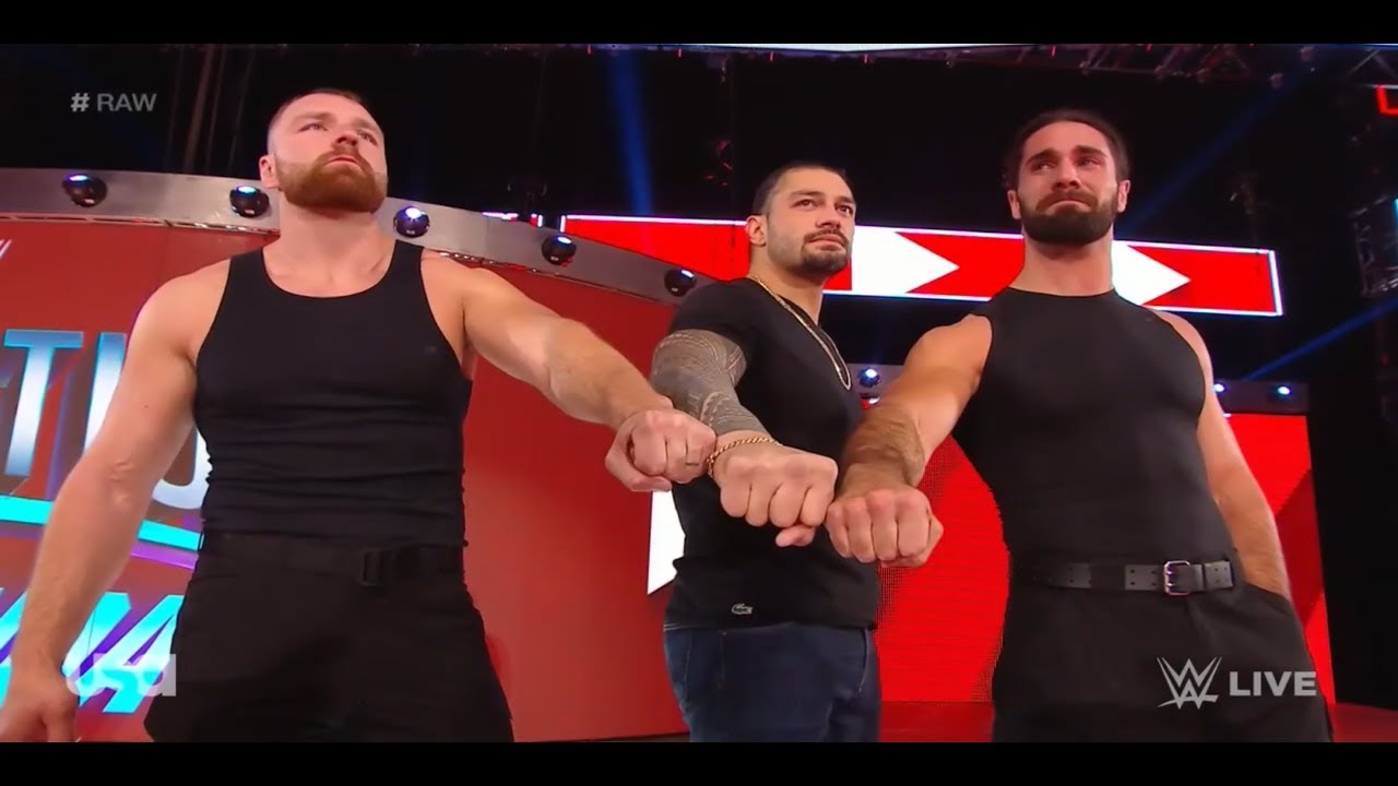 Roman Reigns Entrance - RAW: October 23, 2018 - YouTube