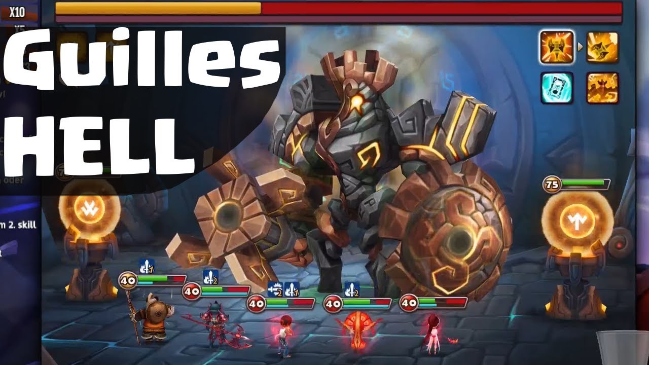 GUILLES HELL + RUNES 🔥 Summoners war [German/Deutsch APP] - YouTube
