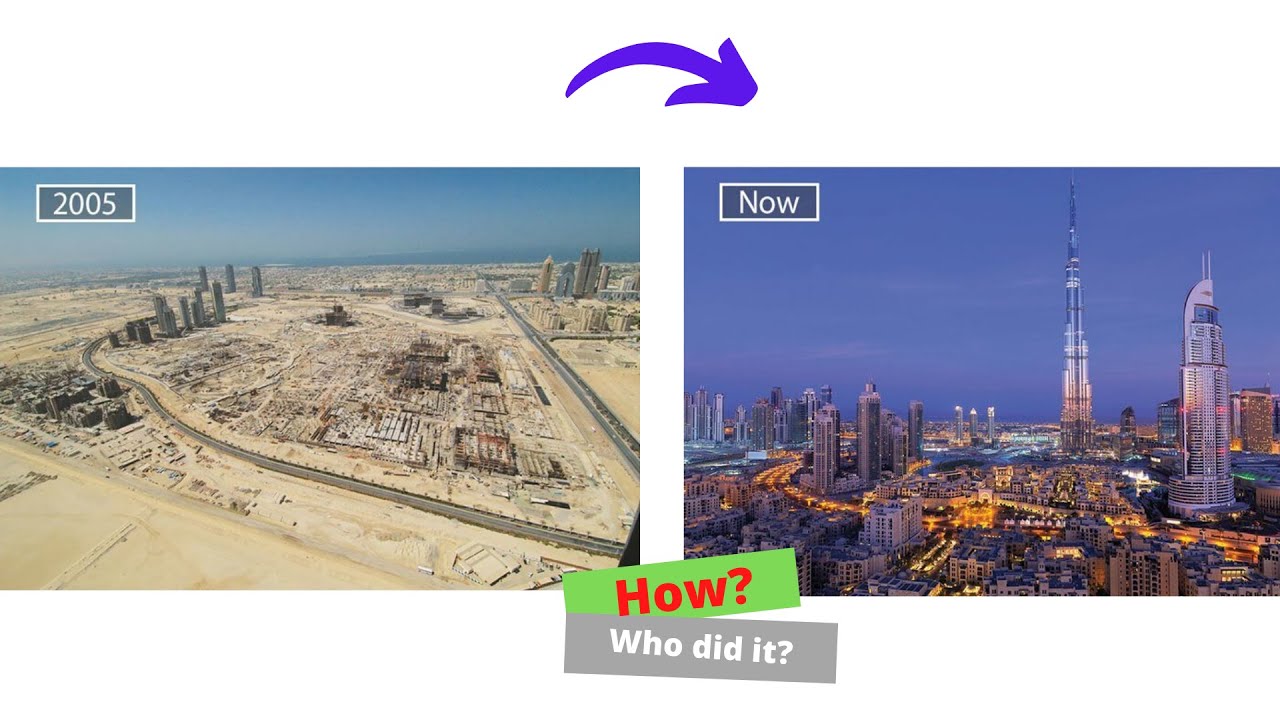How Dubai was transformed | Brief History of Dubai (2020) | Desert to ...