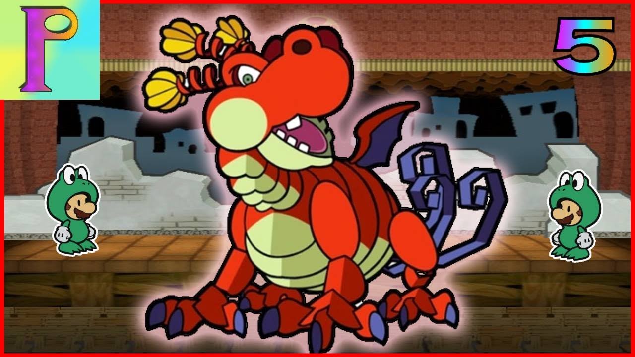 Let's Play Paper Mario The Thousand Year Door! [Part 5] Hooktail Boss ...