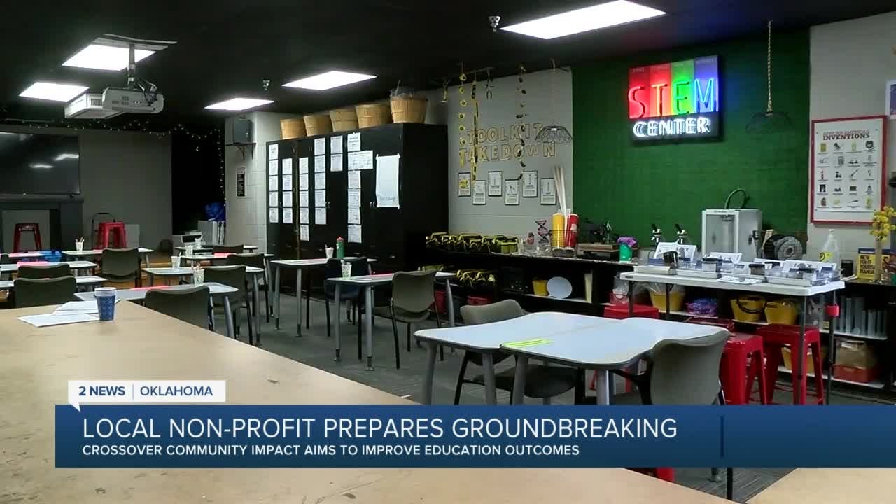 Crossover Community Impact Center breaks ground for new facility - YouTube