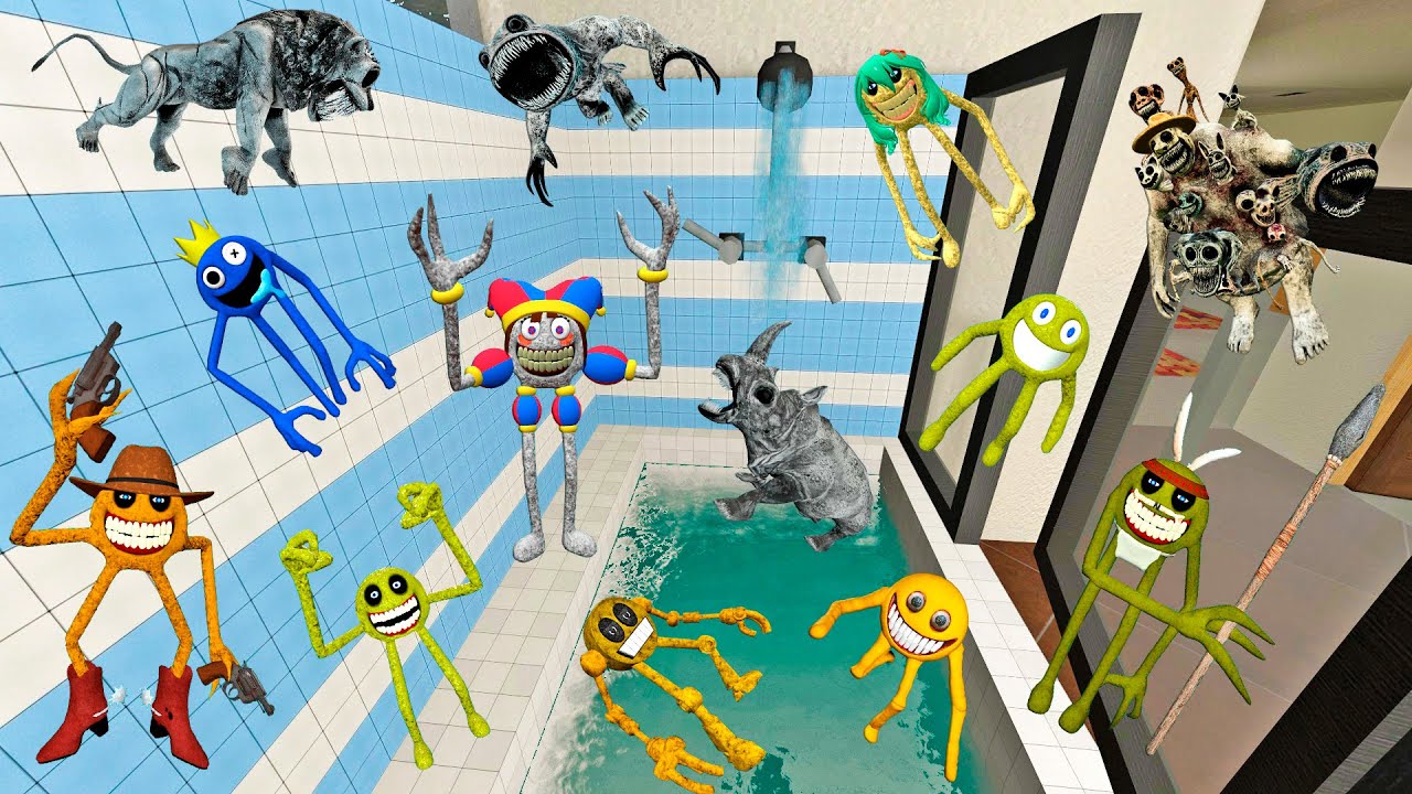 🔥 Evolution Roblox Innyume Smiley's Stylized Zoonomaly Monsters Family ...