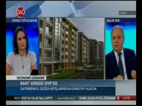 360 TV - Ekonomi Gündemi - Haluk Sur - 10.10.2014 - YouTube