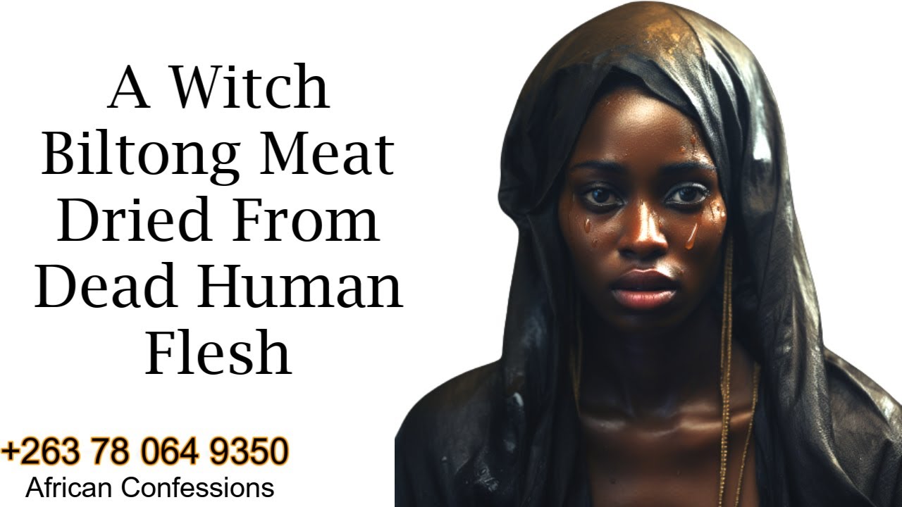 A Witch Biltong Meat Dried From Dead Human Flesh - YouTube