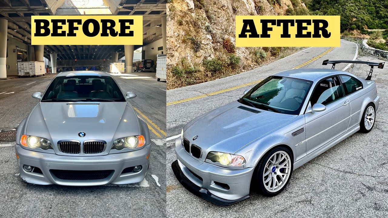 BUILDING A BMW E46 M3 IN 12 MINUTES - YouTube