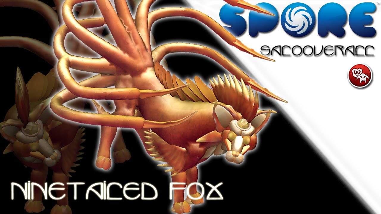 SPORE: Nine tailed Fox (No mods::Timelapse::Creepy and Cute) - YouTube