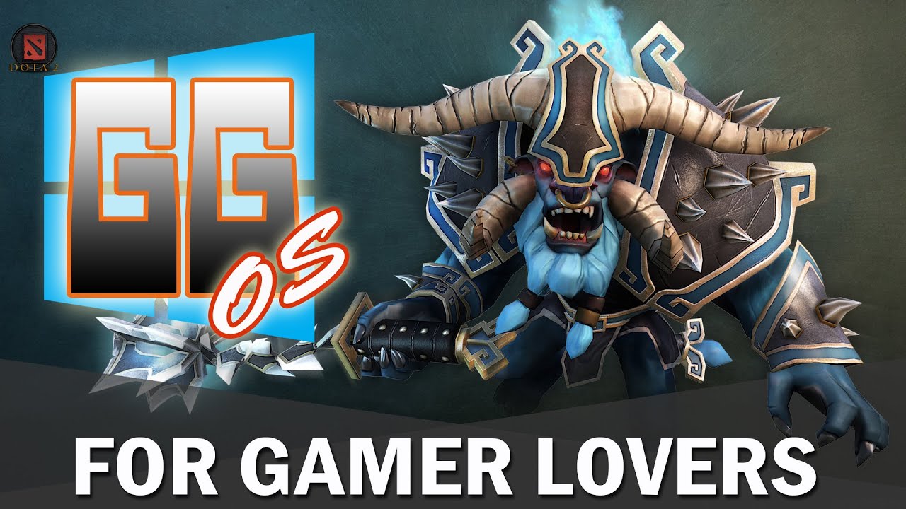 ggOS windows 10 for gamer | windows 10 lite for low end PC - YouTube