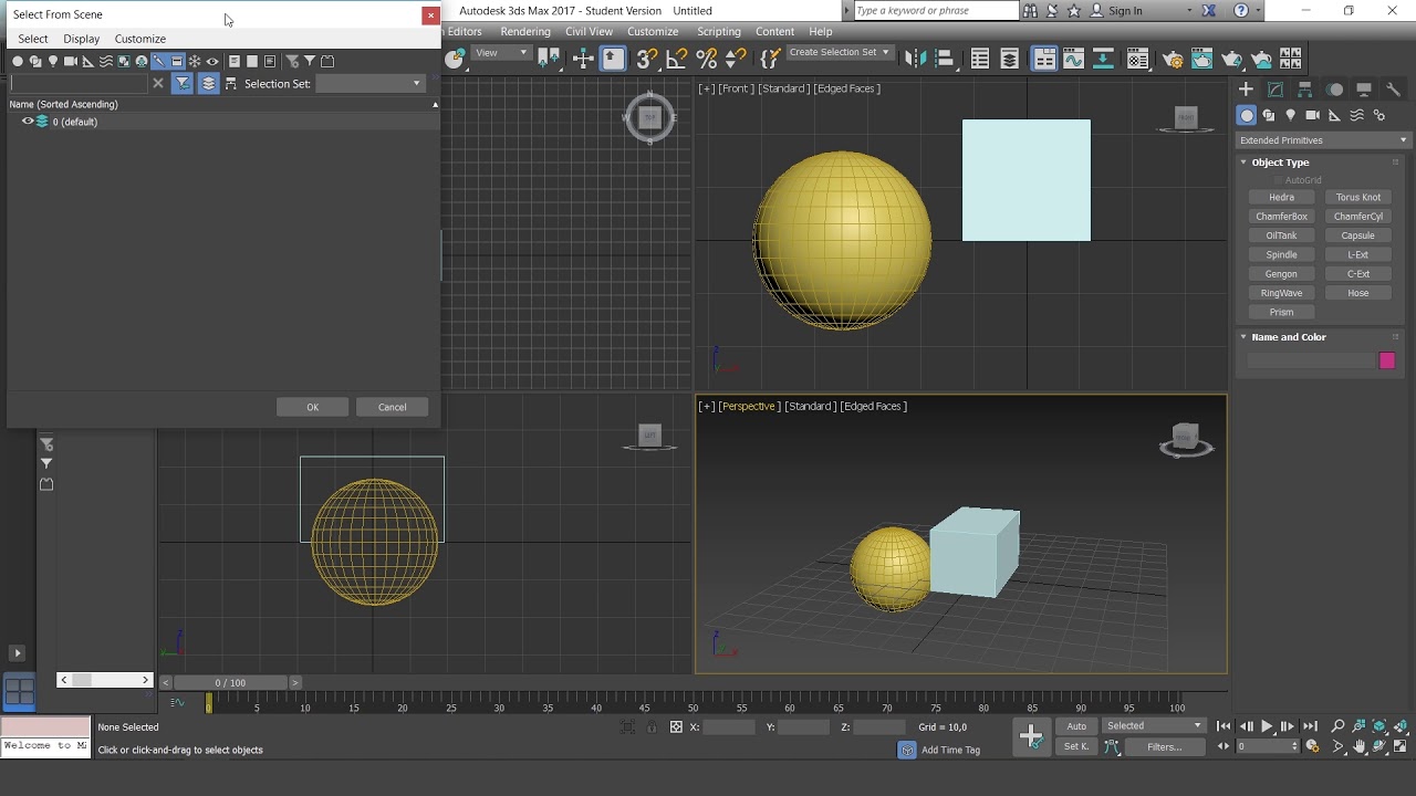 03/19 Coordinates System & Selection Methods — 3D Modeling: Basics of ...