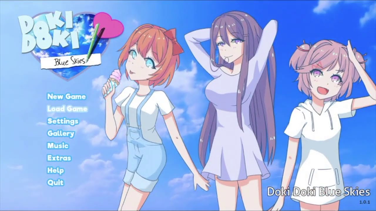 Yuri DESTROYS Our Toilet 💩 Doki Doki Blue Skies Part 18 - YouTube