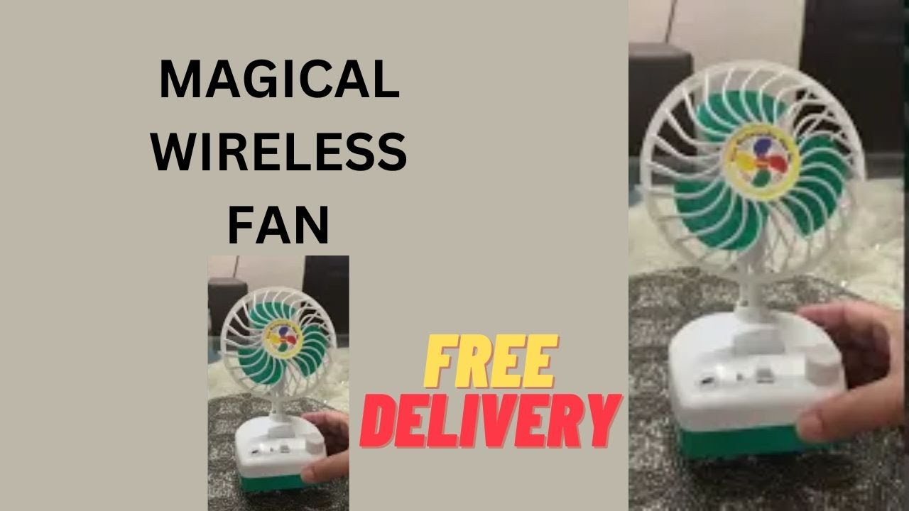 PERSONAL COOLING FAN WITH INBUILT BATTERY - YouTube
