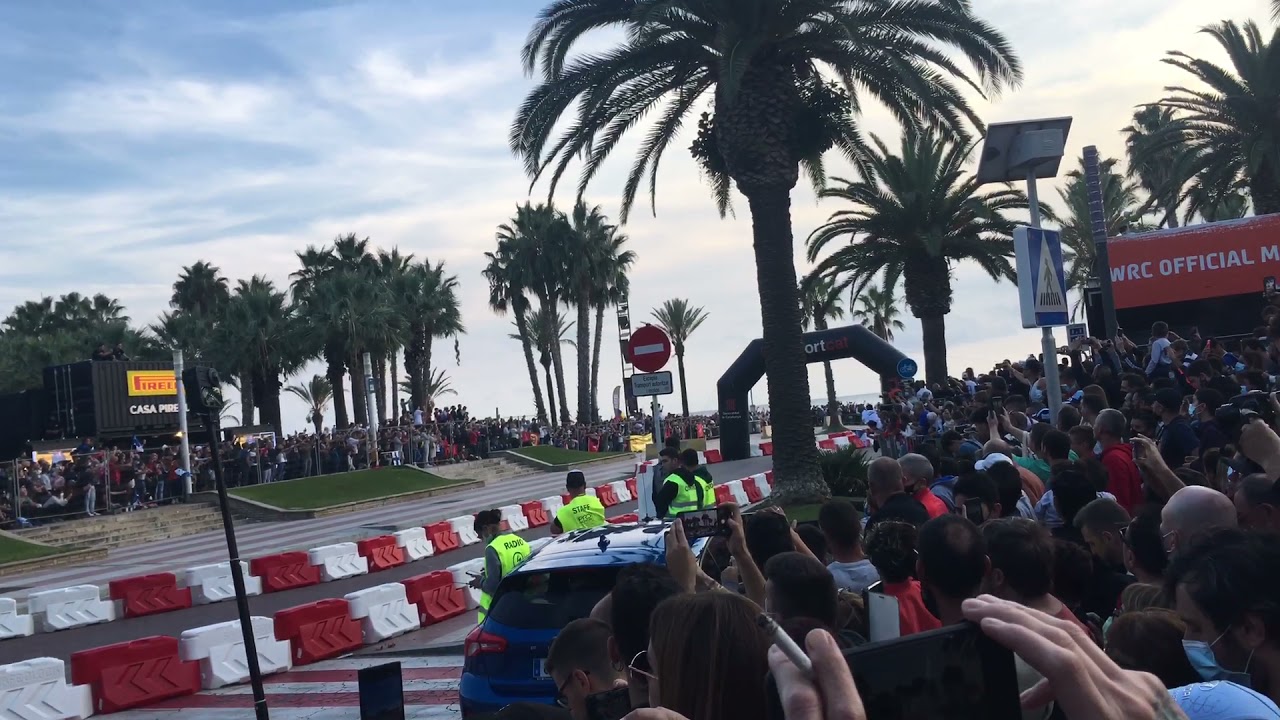 WRC Rally RACC 2021 SALOU Ford - YouTube