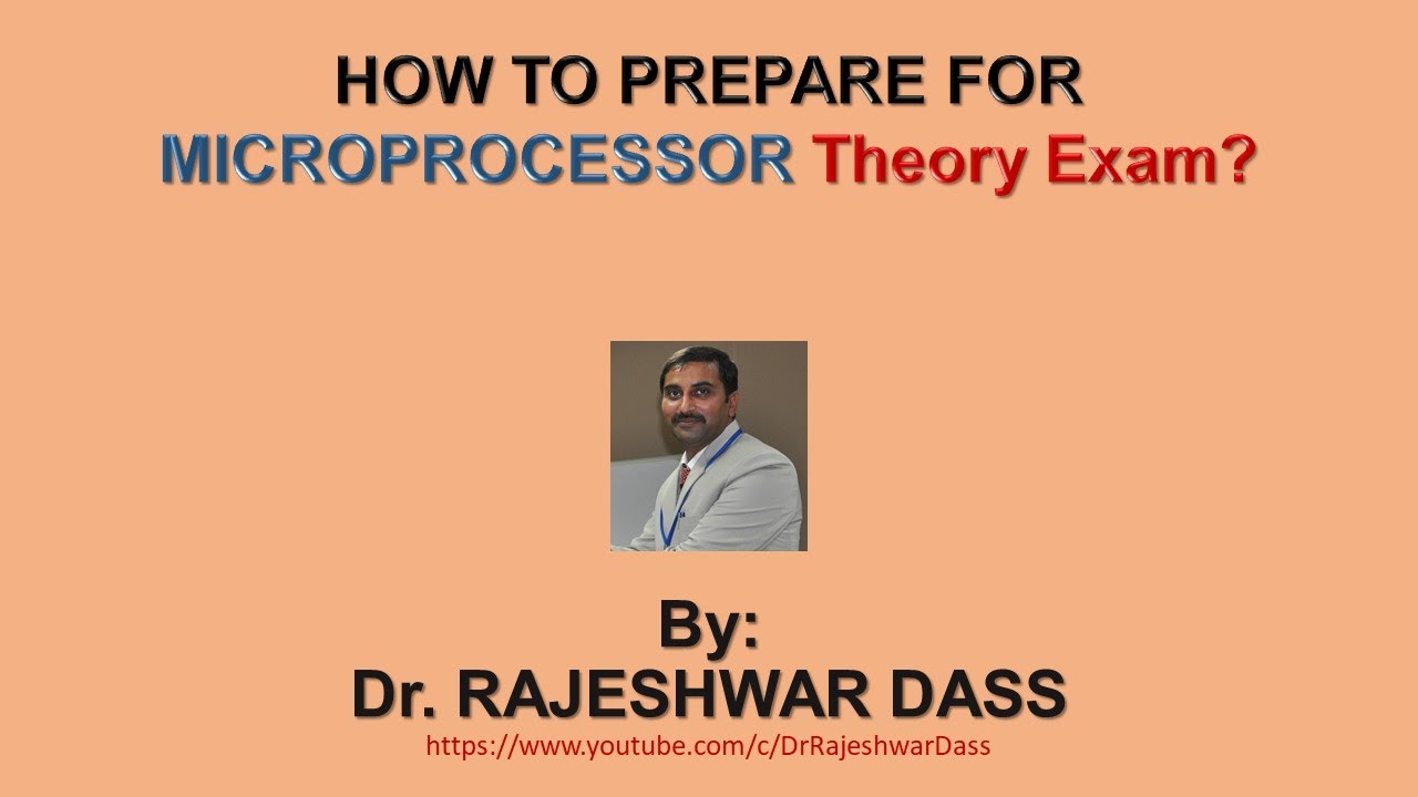 HOW TO PREPARE FOR MICROPROCESSOR THEORY EXAM? - YouTube