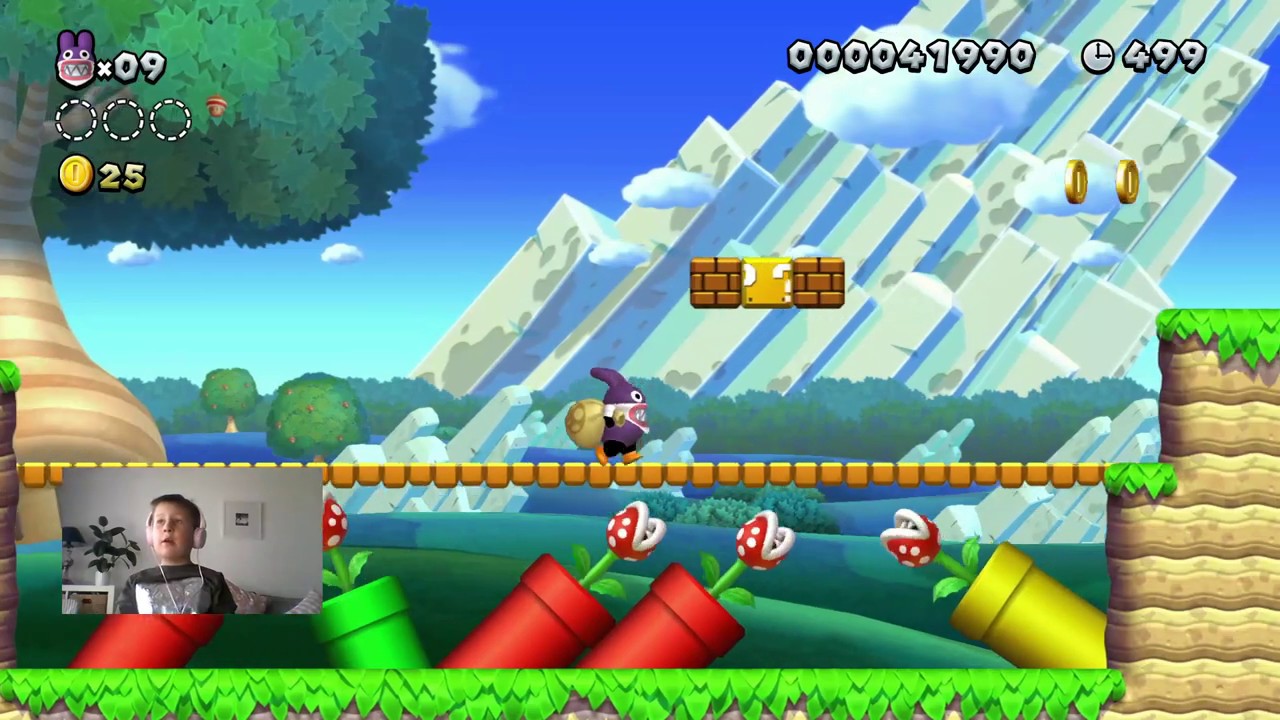 Super Mario Bro U Deluxe - Nintendo Switch new secret levels - YouTube