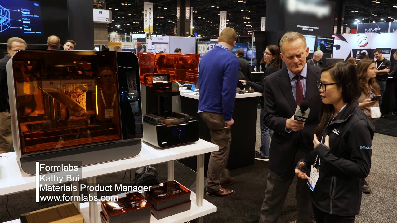 Interview with Kathy Bui of Formlabs at FABTECH 2019 - YouTube