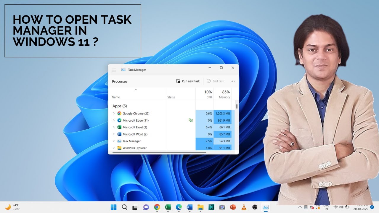 How to open Task Manager in Windows 11? - YouTube