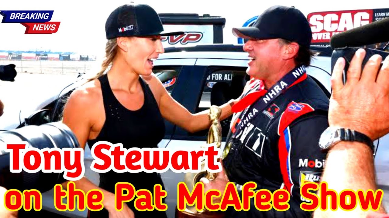 Tony Stewart on the Pat McAfee Show—Behind the scenes || tony stewart ...