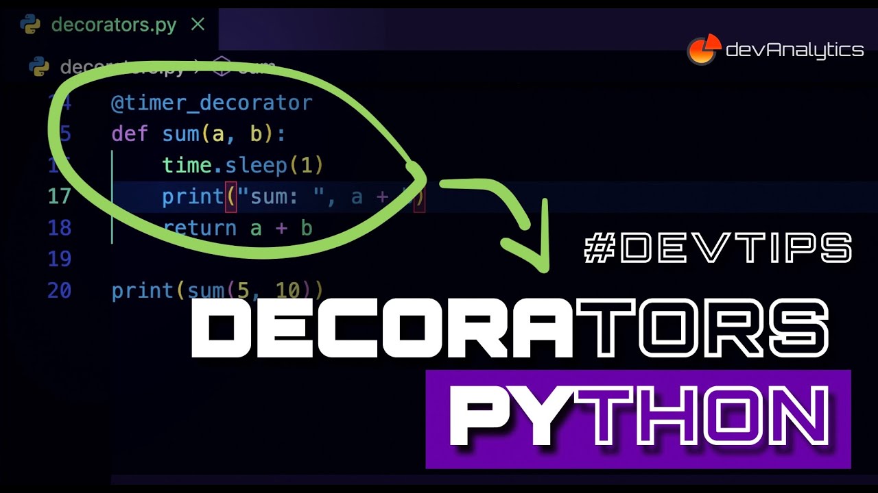Devtips Decorators Em Python Python Decorators Programmingtutorial 9257