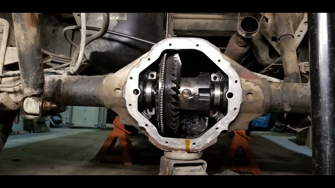 1998 dodge 1500 magnum, Rear end swap DIY help - YouTube