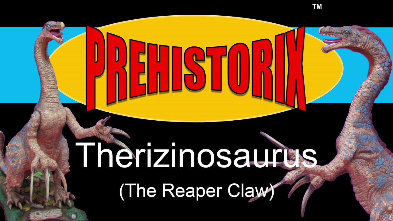 Monster Model Review #185 Prehistorix’s Therizinosaurus (The Reaper ...