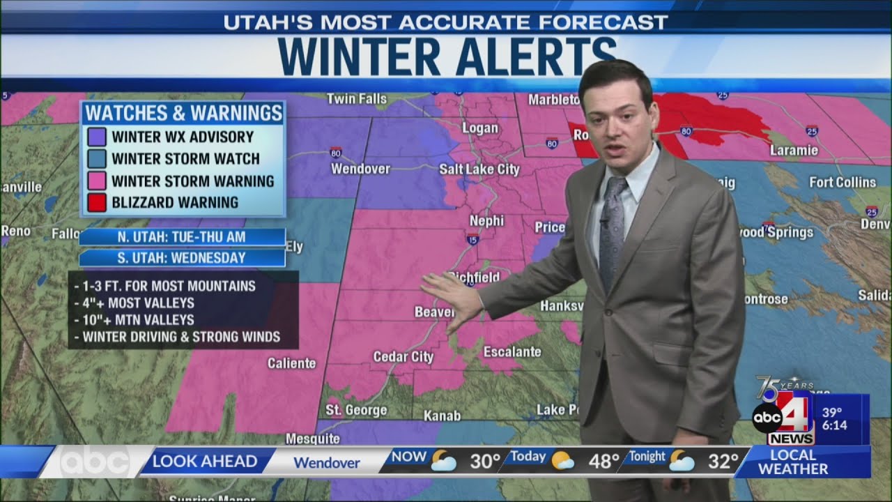 2/20 6AM - Utah's Most Accurate Forecast with Meteorologist Thomas ...