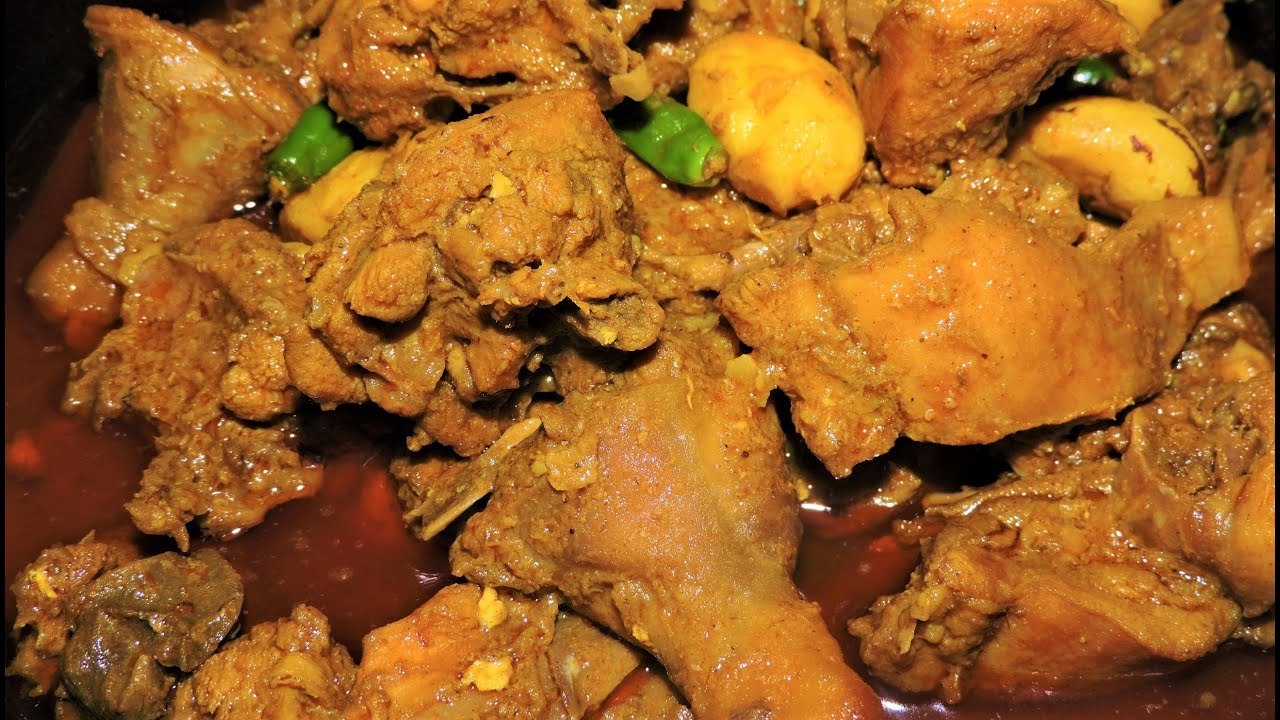 কাঁঠালের বিচি দিয়ে মুরগির মাংস রান্না রেসিপি | Chicken Recipe | Kathal ...