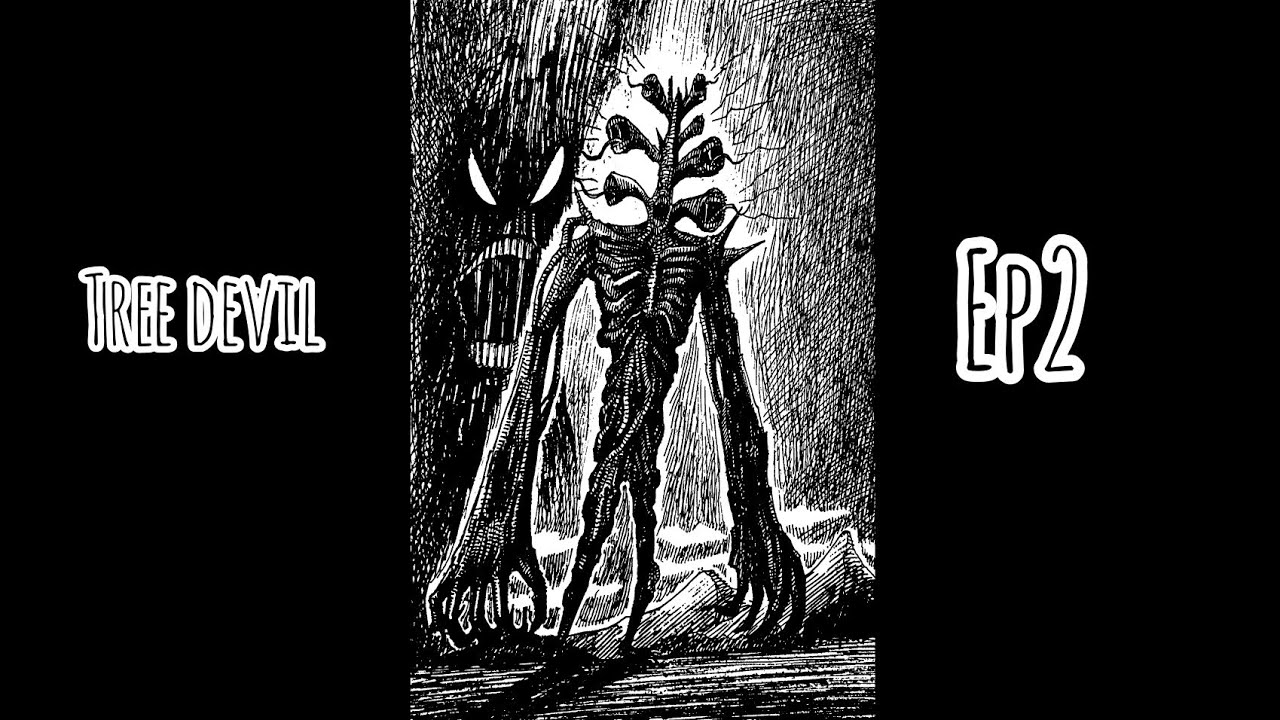 Siren head Tree Devil🌲😈 ep2 ( Drawing shading) แรเงา - YouTube