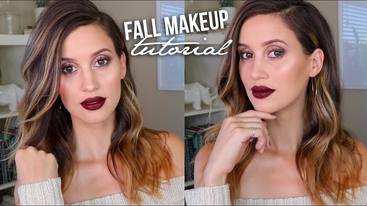 Fall Makeup - Sharing My Bold Lip Secrets!!! - YouTube