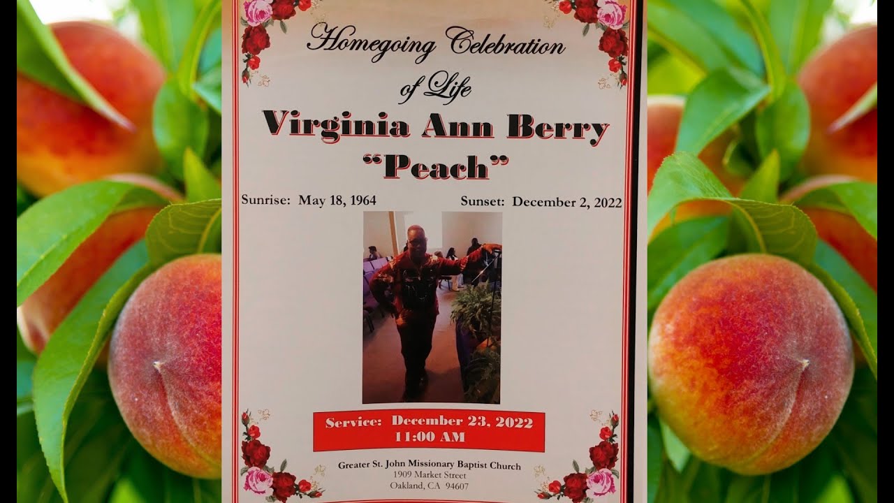 Homegoing Celebration of Life Virginia Ann Berry - YouTube
