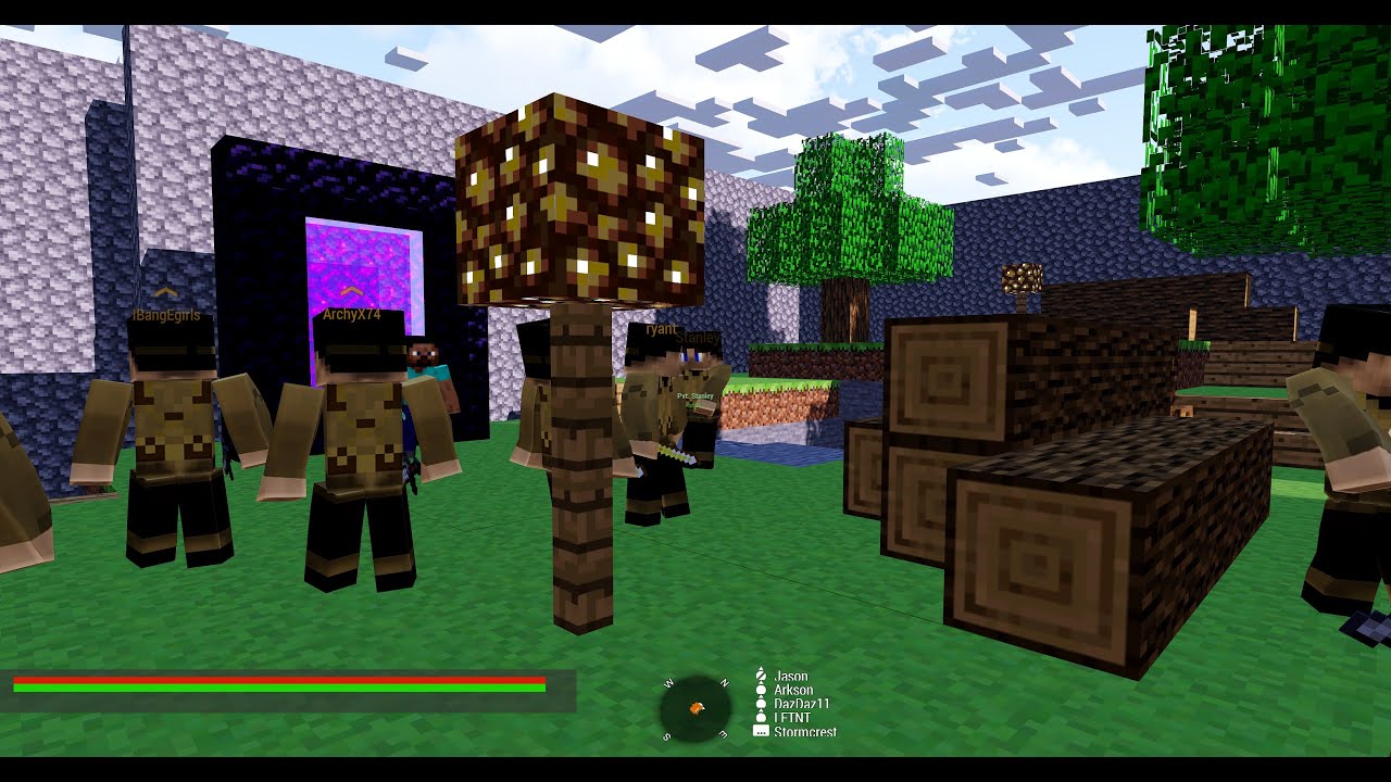 ArmA 3 Liru's Minecraft op - YouTube