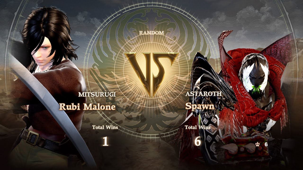 Soul Calibur 6 | Ruby Malone (Wet) VS Spawn (Spawn) - YouTube