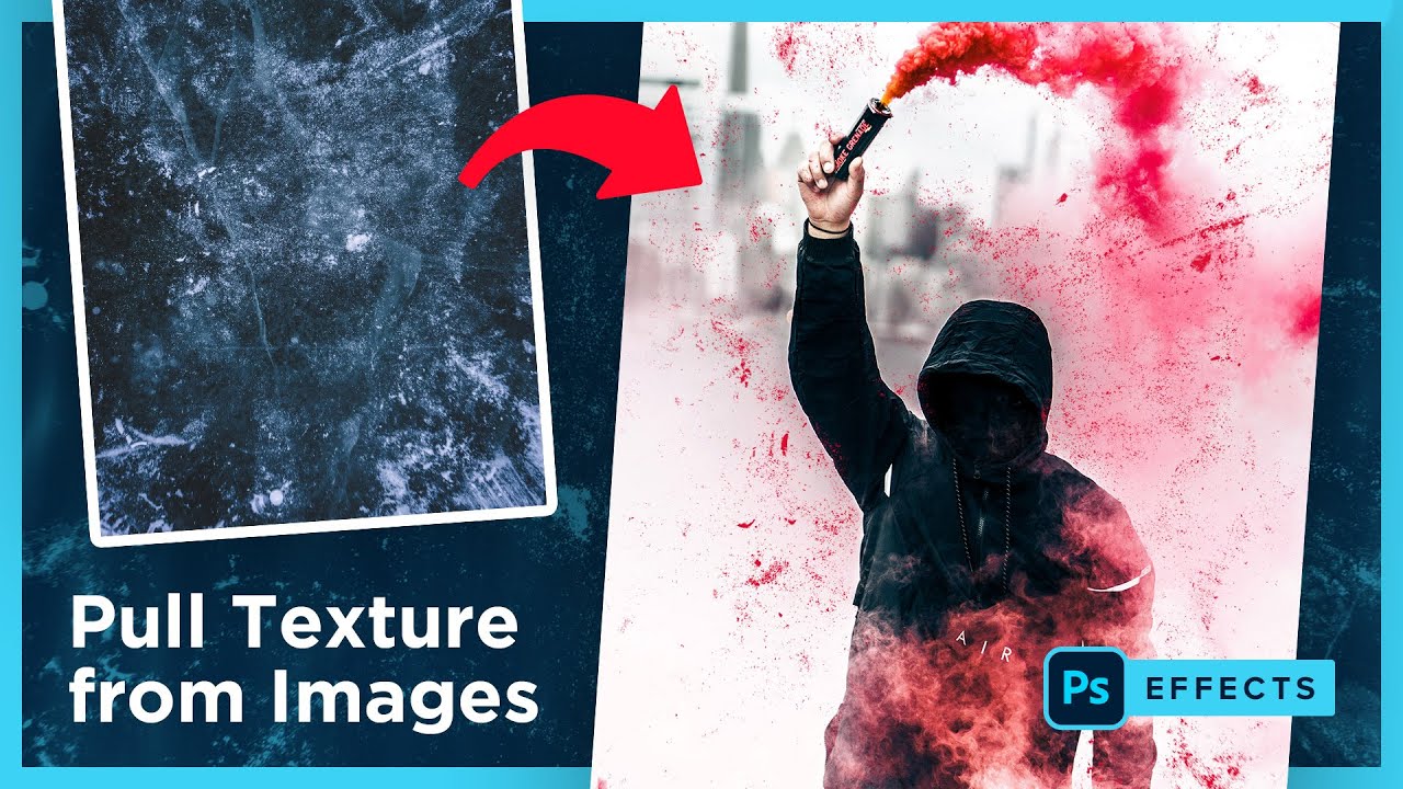 Create Texture from an Image | Adobe Photoshop Tutorial | PS Actions ...