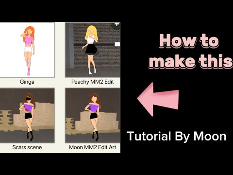 How To Make The Art From My MM2 Edit! *EASY Art Tutorial* - YouTube