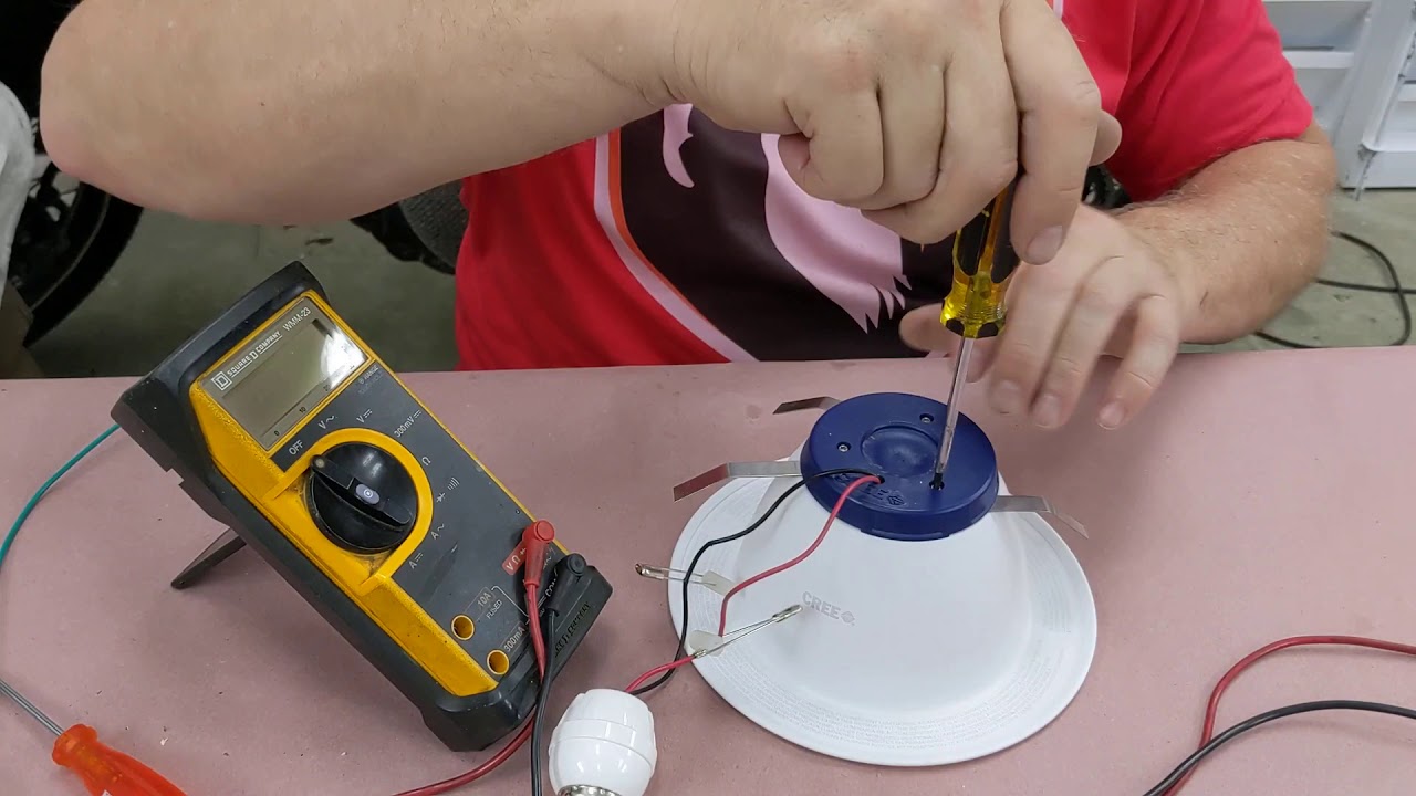 Cree LED recessed downlight investigation, testing and disassembly for ...