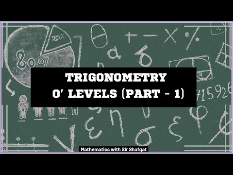 O' Levels || Trigonometry || Part 1 - YouTube