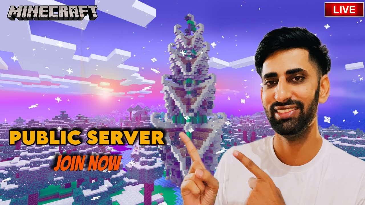 🔴 Minecraft Live | Skribble.io | Survival Server | Public SMP | Road To ...