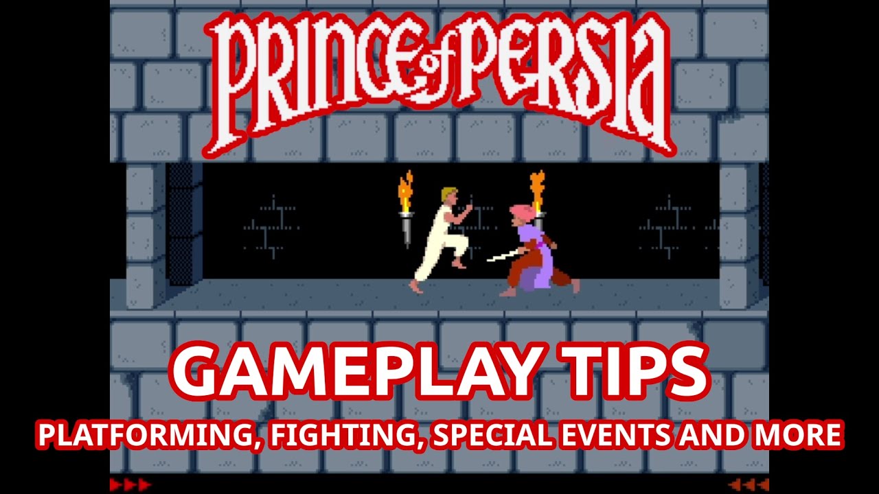 Prince of Persia (DOS) - gameplay tips - YouTube