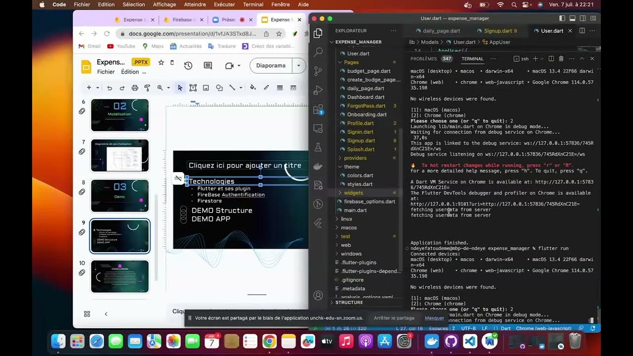 4 Ndeye Fatou DEME Gestion de dépenses personnelles - Projet Dev. Mobile Flutter - YouTube