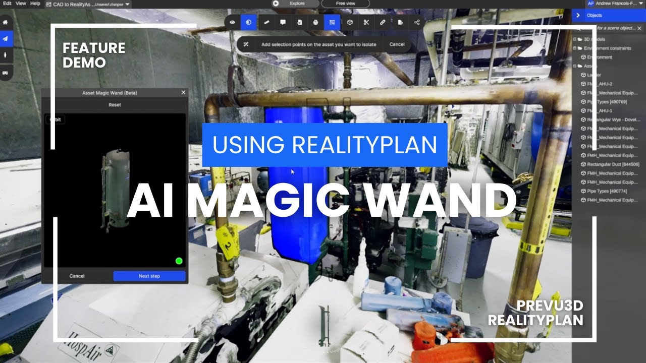 Using AI Magic Wand for complex asset extraction | RealityPlan™ - YouTube