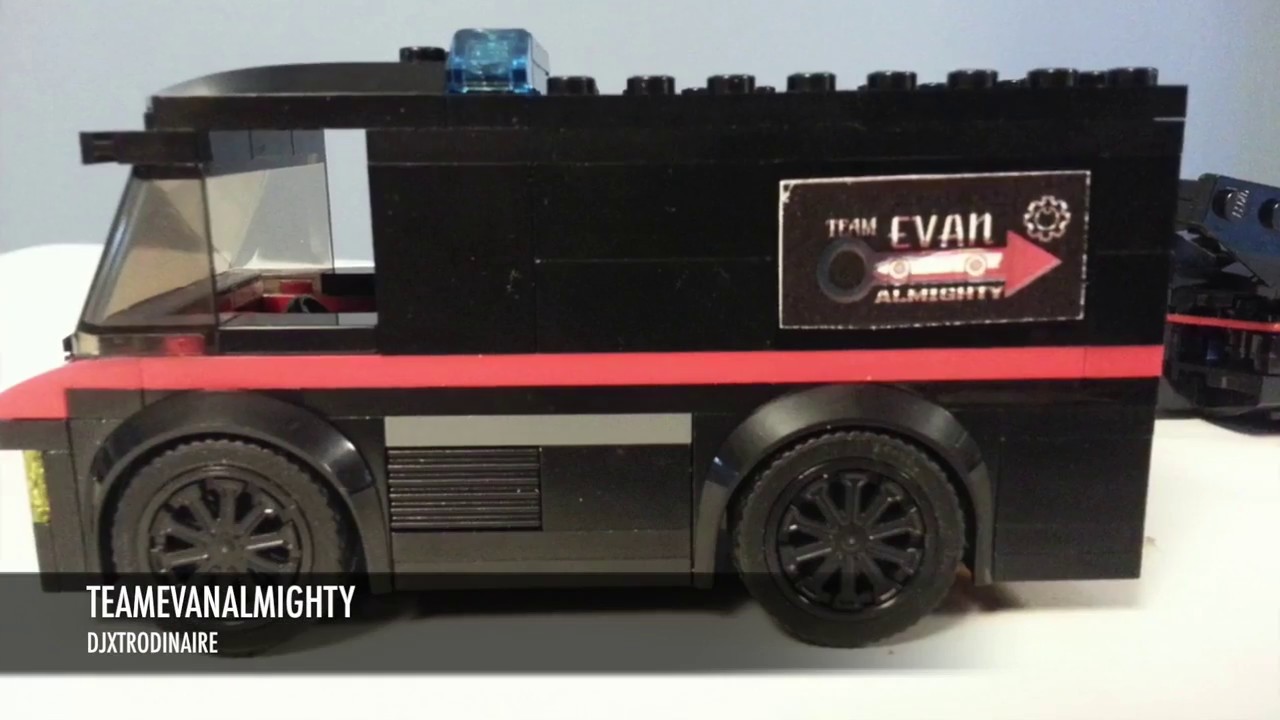 Lego City 60142 Money Transporter Speed Champions Style Black Edition ...