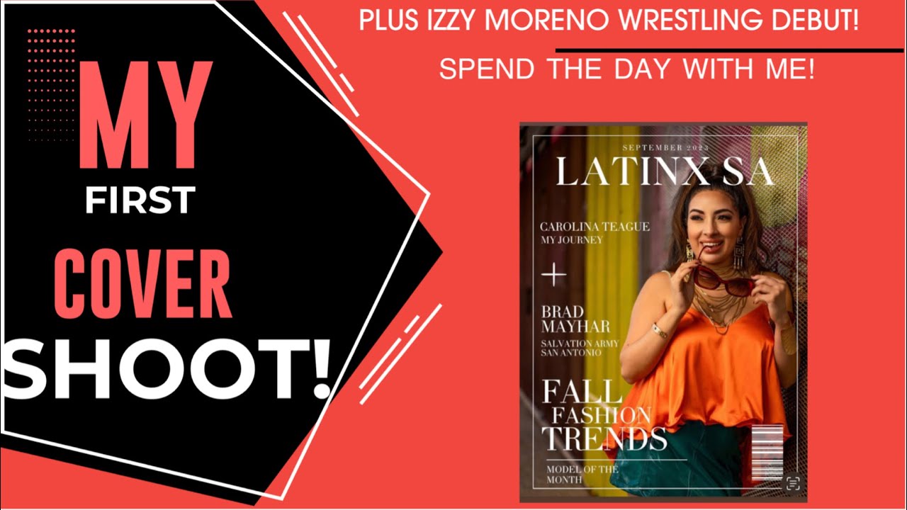 BTS MY FIRST MAGAZINE COVER! IZZY MORENO DEBUT AT MISSION PRO! - YouTube