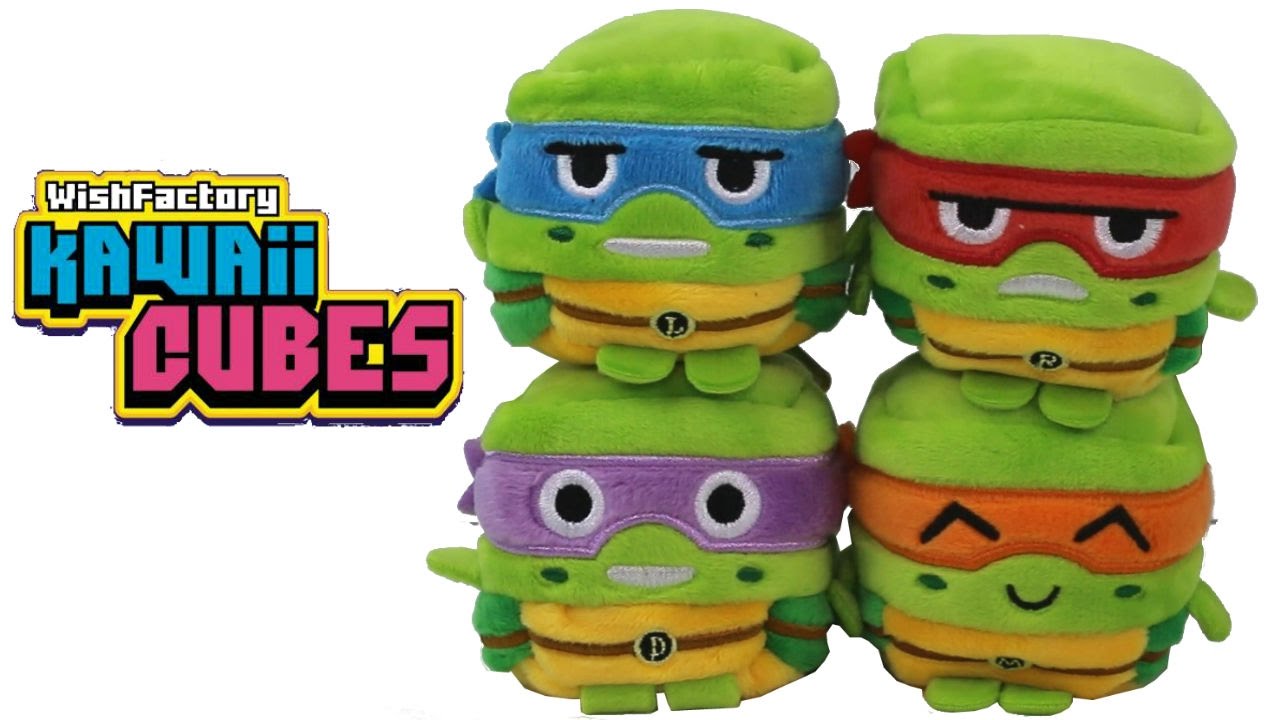 Wish Factory Kawaii Cubes Nickelodeon Review - Teenage Mutant Ninja ...