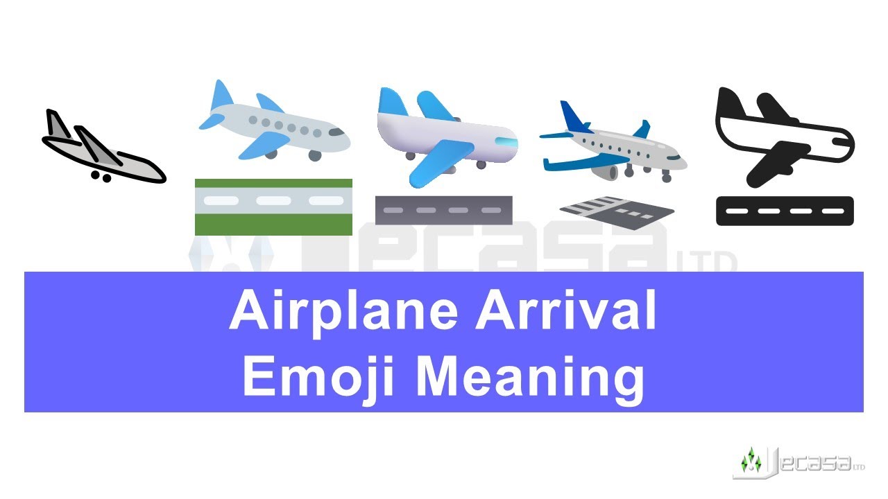 Airplane Emoji Airplane Arrival Icon Plane Taking Off Emoji, HD Png