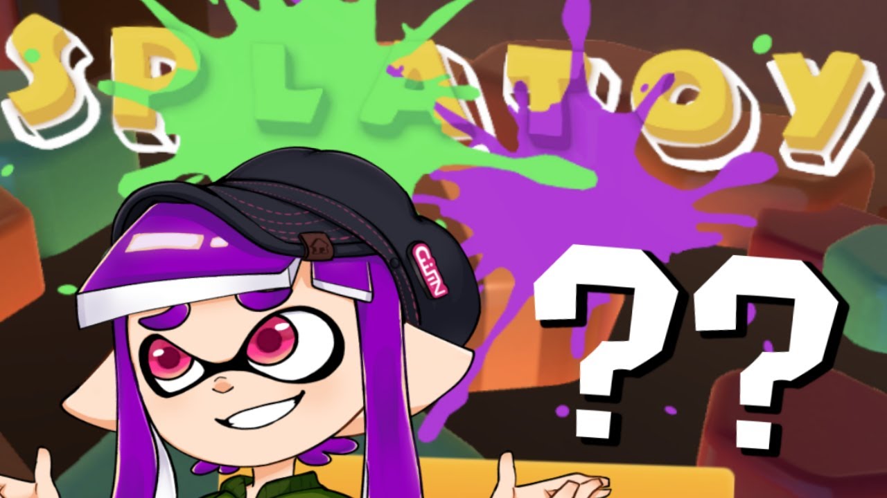 SPLATOY: A Fake Splatoon Phone Game, but with Toys - YouTube