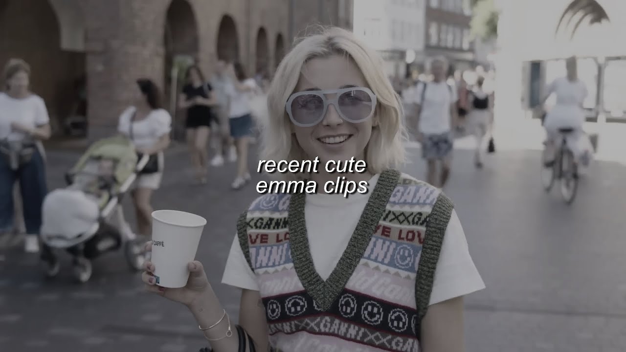 recent cute emma chamberlain clips - YouTube