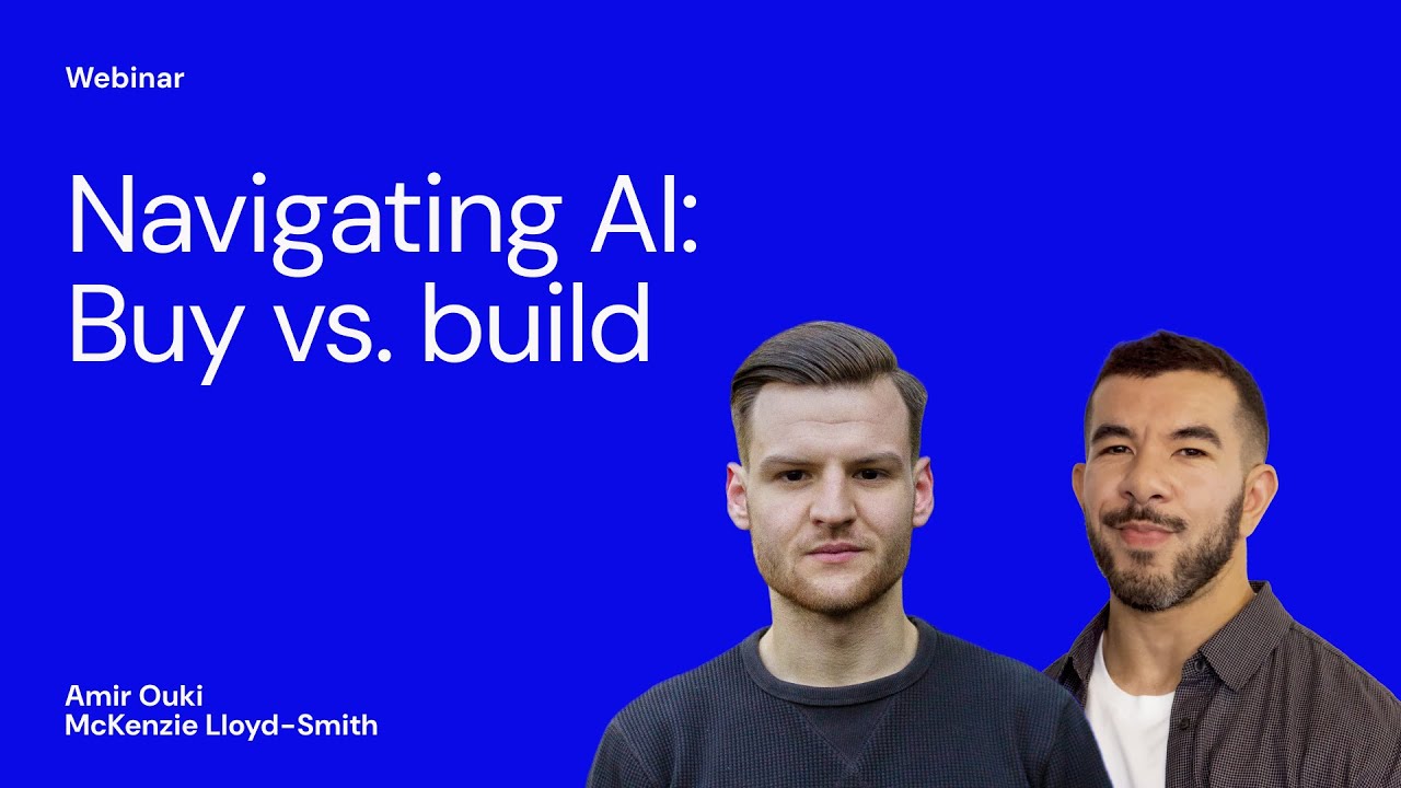 Webinar: Navigating AI buy vs build - YouTube