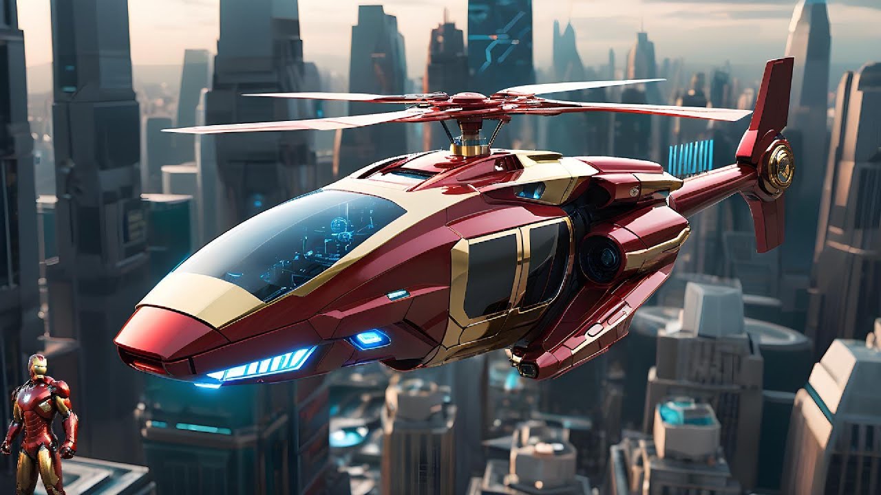Marvel & DC Characters but HELICOPTER!🔥SUPERHEROES Epic Transformations ...