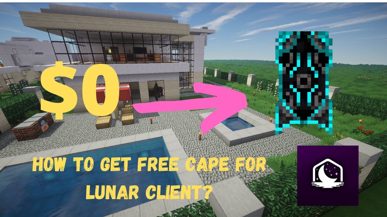 How to get FREE CAPE FOR LUNAR CLIENT! - YouTube
