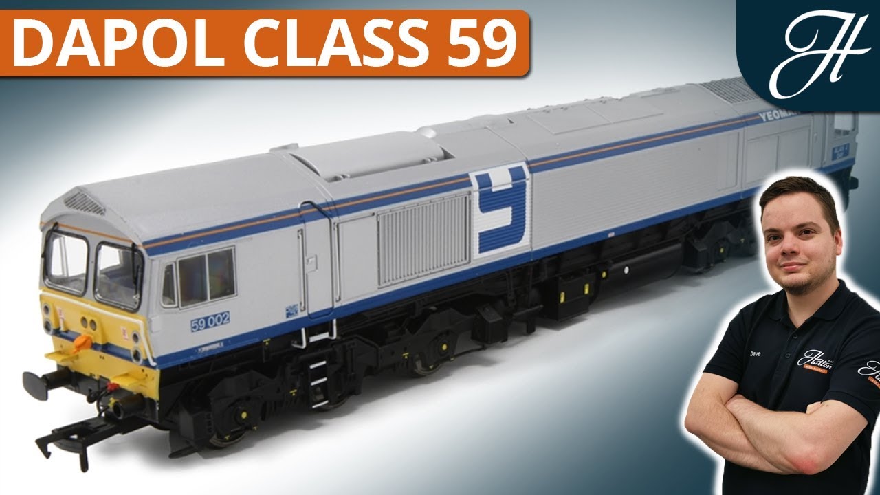 Dapol OO Class 59 - Painted Samples 1st Look - YouTube