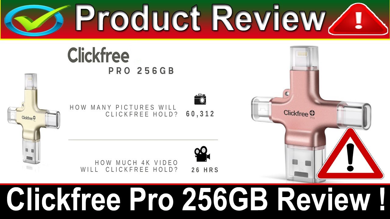 Clickfree Pro 256GB Reviews: Is Clickfree Pro 256GB Safe Data Backup ...